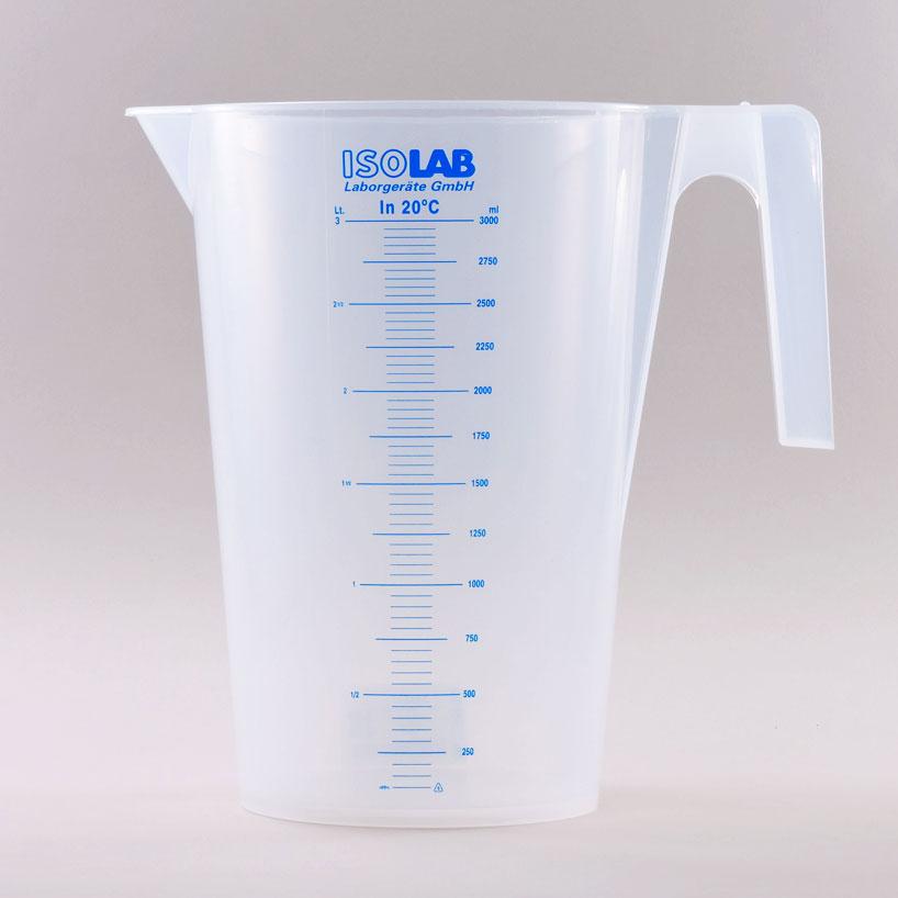 ISOLAB ビーカー（PP製手付き） 3000ml : 宮原計量器製作所 Yahoo!店 - 通販 - Yahoo!ショッピング