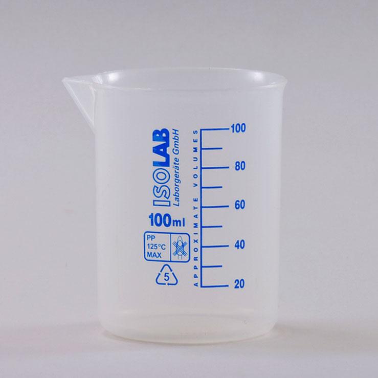 ISOLAB ビーカー（PP製） 100ml : 宮原計量器製作所 Yahoo!店 - 通販 - Yahoo!ショッピング