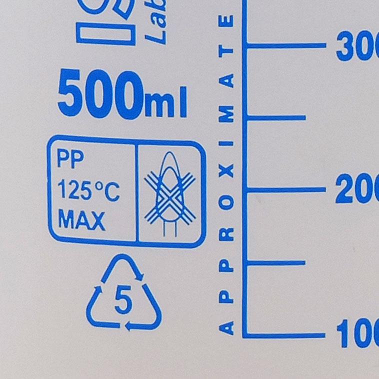 ISOLAB ビーカー（PP製） 500ml : 宮原計量器製作所 Yahoo!店 - 通販 - Yahoo!ショッピング