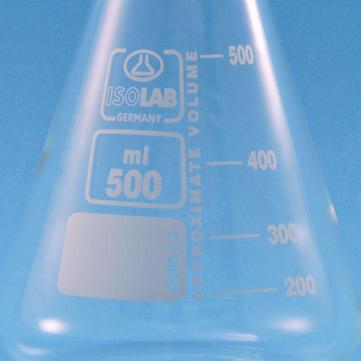 ISOLAB 三角メスフラスコ 500ml : ief500 : 宮原計量器製作所 Yahoo!店 - 通販 - Yahoo!ショッピング