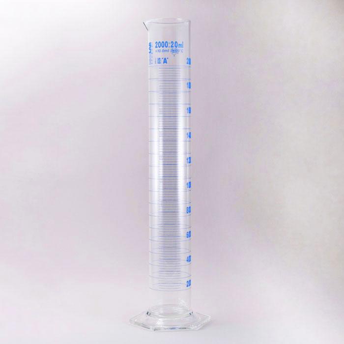 ISOLAB メスシリンダー 2000ml ガラス製 青色目盛 : imc2000 : 宮原計量器製作所 Yahoo!店 - 通販 - Yahoo!ショッピング