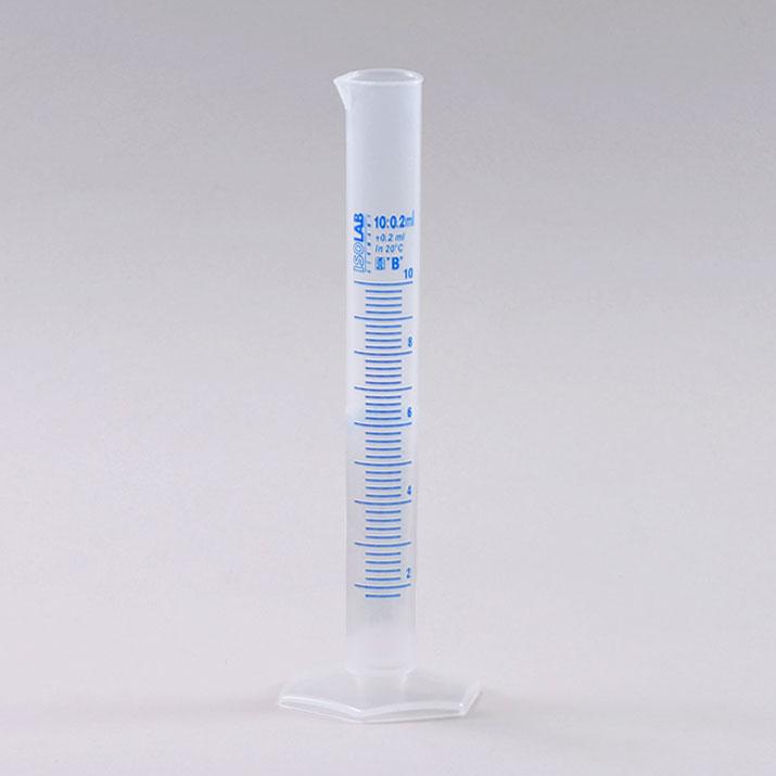 ISOLAB メスシリンダー 10ml PP製 青色目盛 : 宮原計量器製作所 Yahoo!店 - 通販 - Yahoo!ショッピング