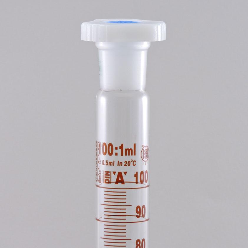 【在庫限り特価】ISOLAB 有栓メスシリンダー 100ml ガラス製 茶色目盛 : 宮原計量器製作所 Yahoo!店 - 通販 - Yahoo!ショッピング