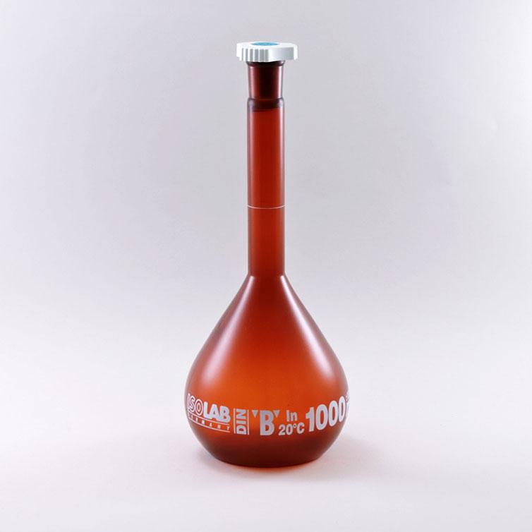 ISOLAB PP製メスフラスコ（茶） 1000ml : 宮原計量器製作所 Yahoo!店 - 通販 - Yahoo!ショッピング