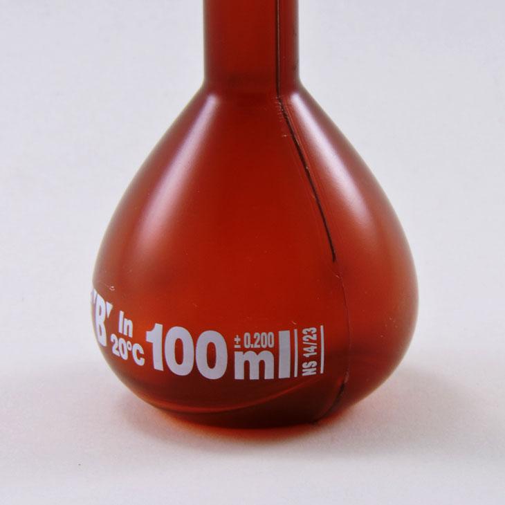 ISOLAB PP製メスフラスコ（茶） 100ml : 宮原計量器製作所 Yahoo!店 - 通販 - Yahoo!ショッピング