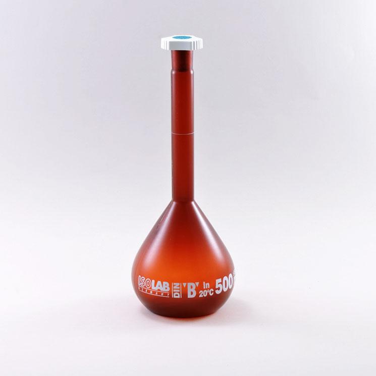 ISOLAB PP製メスフラスコ（茶） 500ml : imfbpp500 : 宮原計量器製作所 Yahoo!店 - 通販 - Yahoo!ショッピング