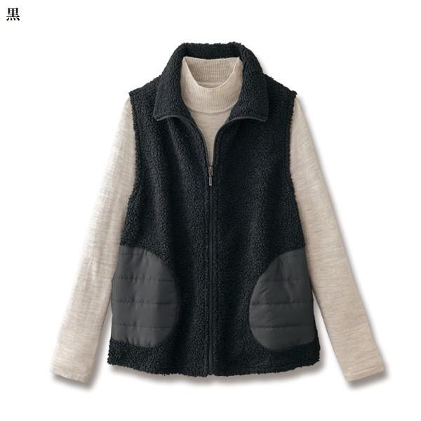 ベスト ジレ レディース おしゃれ 秋冬 ミセス シニア ファッション 40