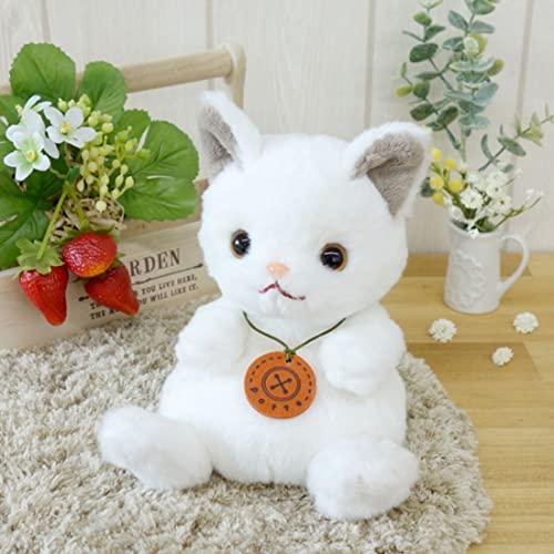 サン・アロー potte ぬいぐるみ しろねこ K7610 : ミヤマ商店Yahoo!ショップ - 通販 - Yahoo!ショッピング