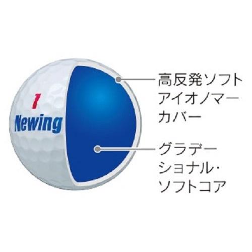 BRIDGESTONE(ブリヂストン) ゴルフボール Newing SUPER SOFT FEEL 1ダース(12個 ...