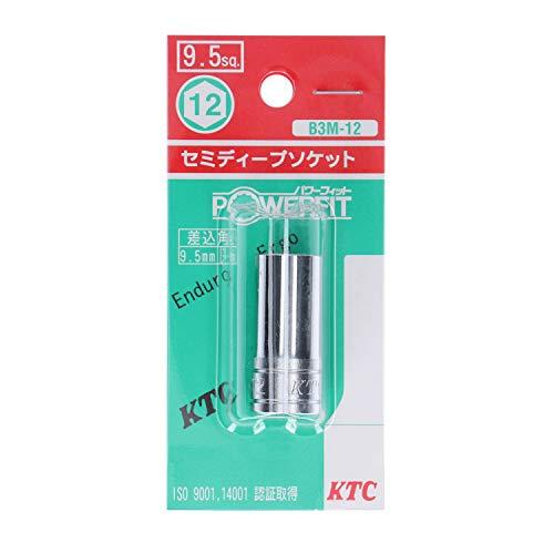 京都機械工具(KTC) セミディープソケット 9.5 B3M-12-S :4420230715011221:ミヤマ商店Yahoo!ショップ - 通販 - Yahoo!ショッピング