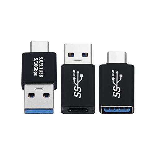 BOOBRIE タイプCUSB変換アダプターセットType-Cメス⇔USB-A3.0オス⇔Type-Cオス : ミヤマ商店Yahoo!ショップ - 通販 - Yahoo!ショッピング