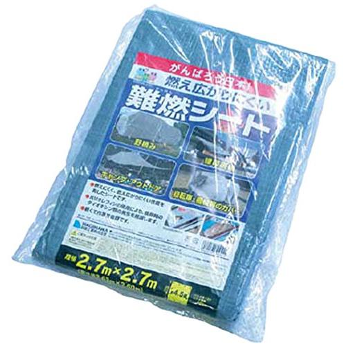 萩原 難燃シートグレー 2．7m×2．7m NNS2727 : ミヤマ商店Yahoo!ショップ - 通販 - Yahoo!ショッピング