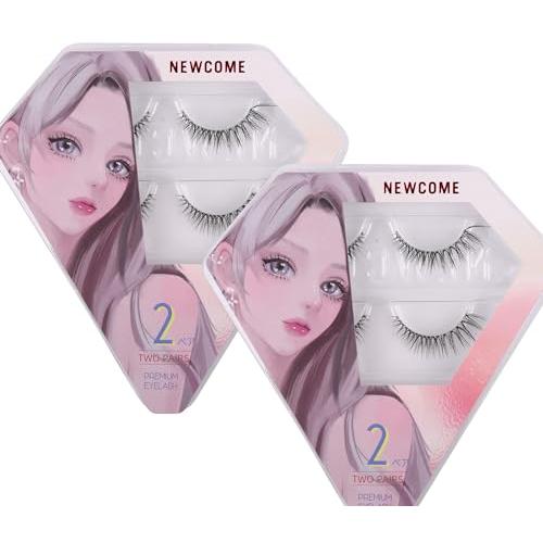 NEWCOME 目尻 長め 長い NEW スタイル つけまつげ ツケマ tukematuge お得 2ケー : ミヤマ商店Yahoo!ショップ - 通販 - Yahoo!ショッピング