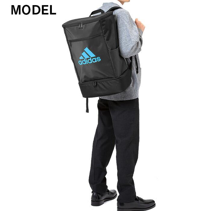 adidas アディダス リュック 通学 大容量 32L リュックサック スクールバッグ スクエアリュック ボックス型 メンズ レディース 男子 女子 高校生 中学生 1-63773 ...