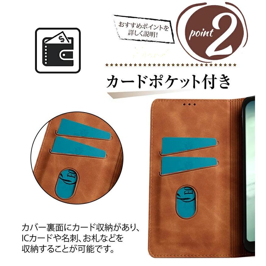 Galaxy A A54 5G A53 A52 A51 A32 A41 A30 A7 M23 ケース A23 カバー カード入れ 二つ折り カジュアル シンプル かわいい : みやん - 通販 ...