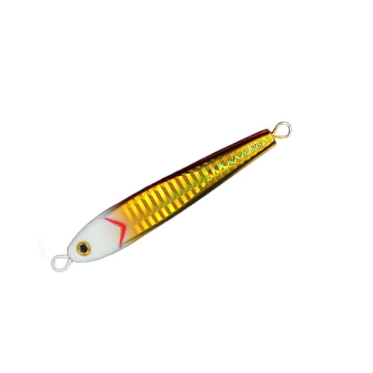 KAJIKIカジキメタルジグ NA jig 40g/60g/70g/80g/100g/125g/150g/180g多層コーティング ショアジギング オフショアジギング 夜光 ルアー 海釣り 船 ...