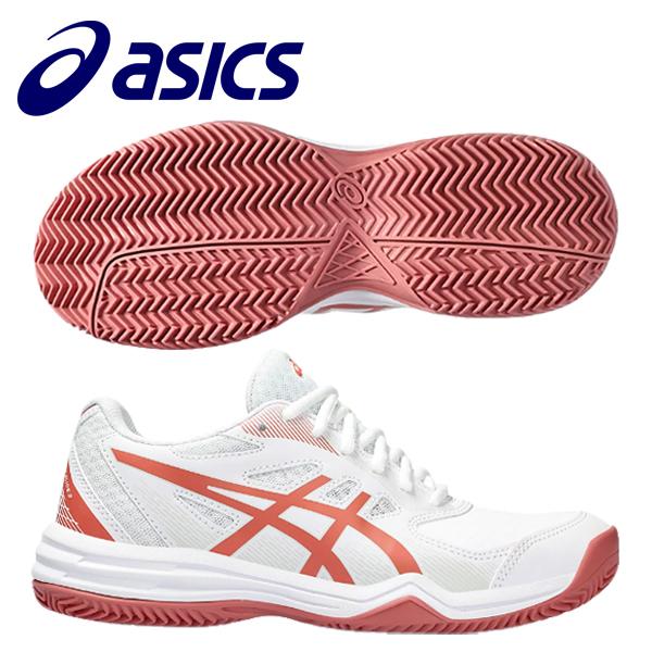 ASICS テニスシューズ アシックス COURT SLIDE 3 CLAY/OC 1042A230 101 ホワイト×ライトガーネット : スポーツミヤスポ ヤフー店 - 通販 ...