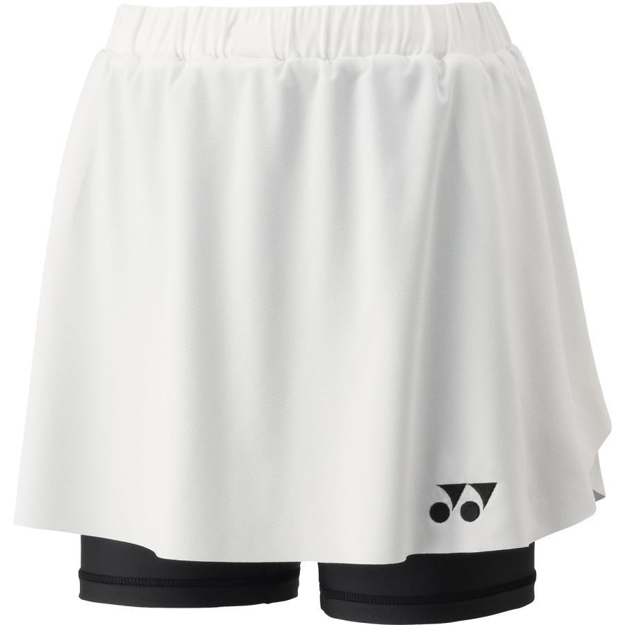 YONEX（ヨネックス） テニス スカート スラックス・スカート ウィメンズスカート(インナースパッツ付) 26181 11 ホワイト ...