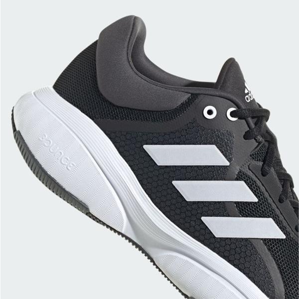 adidas（アディダス） ランニングシューズ レスポンス RESPONSE GW6646 コアブラック×フットウェアホワイト×グレーシックス ...