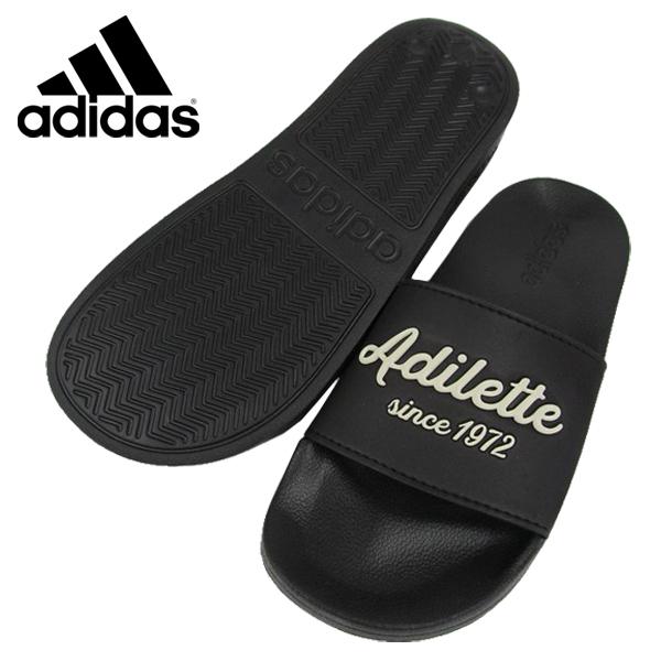 adidas（アディダス） サンダル アディレッタ シャワー サンダル ADILETTE SHOWER SLIDES GW8747 コア ...
