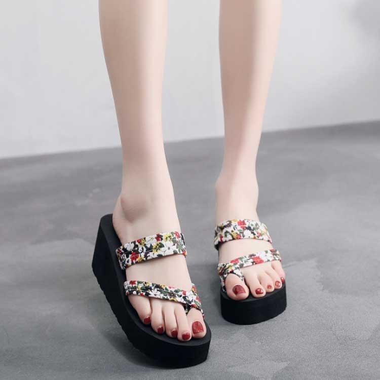 滑り止め 旅行 23.0cm〜25.0cm 厚底 6.5cmヒール トングサンダル 4タイプ 軽い 浴衣 ビーチサンダル サンダル レディース ウェッ : 宮田屋雑貨店 - 通販 ...