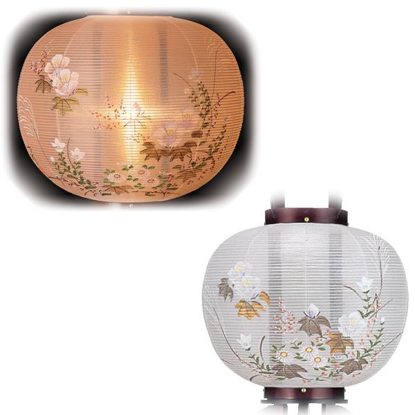 盆提灯 提灯 お盆 行灯 電気コード式 コードレス LED電池式対応可 一重張り 桜 姫盆付 京花 8446-01 : 宮崎内山家具店 - 通販 - Yahoo!ショッピング