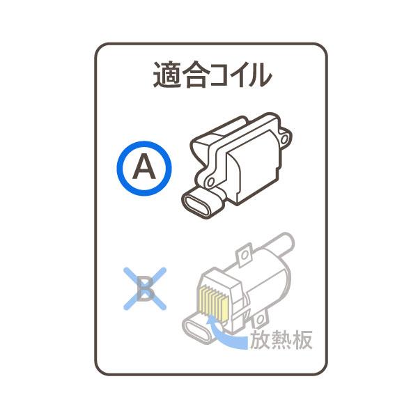 イグニッションコイル H2 エスカレード 放熱板無し IG 点火 スパーク コイル ハマー キャデラック 12558693 D581 ...