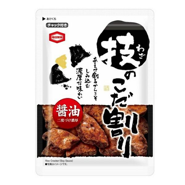 亀田製菓 技のこだ割り 濃厚醤油 110g×1袋 : みぞた オンラインストアー - 通販 - Yahoo!ショッピング