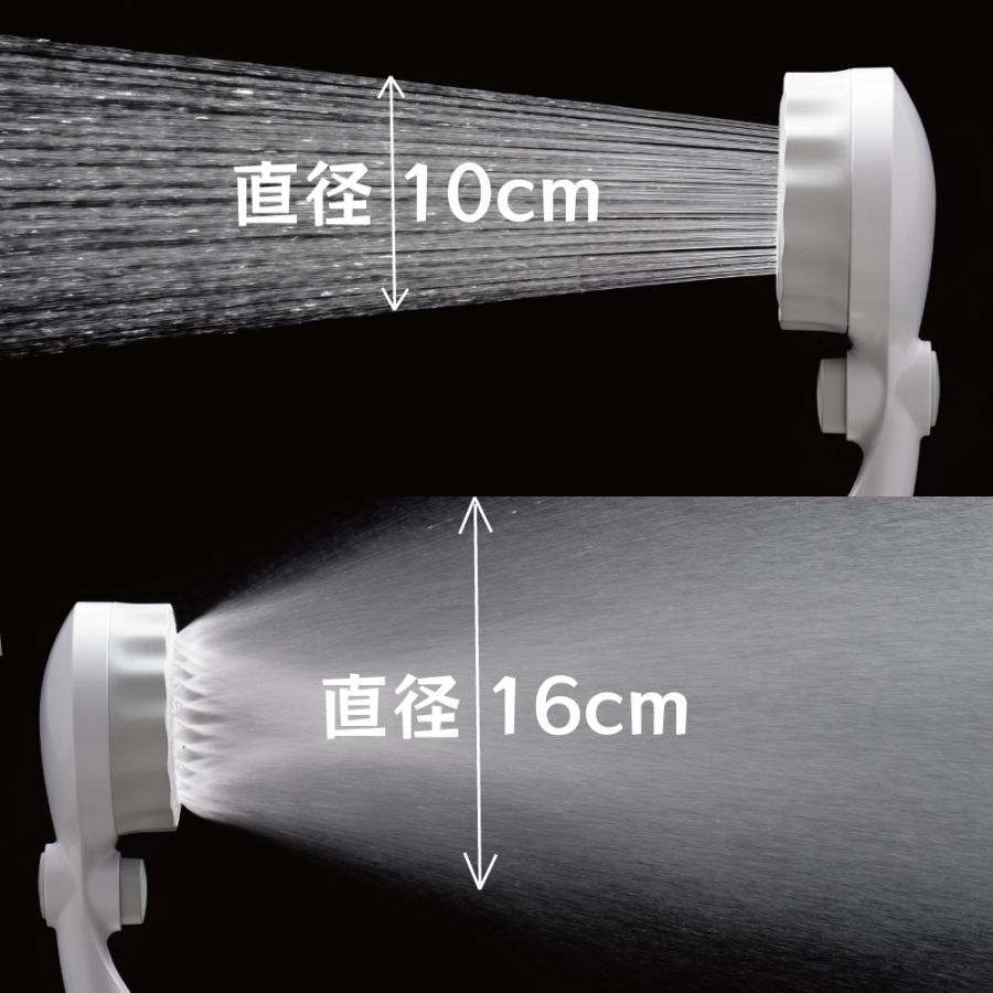 バブリーミスティシャワー2.0(ホワイト) ストップなし ナノバブル | ミストップリッチ お風呂美容 節水 毛穴 頭皮ケア シャワーヘッド 汗 ニオイ 加齢臭 ギフト :SH23W-SN ...
