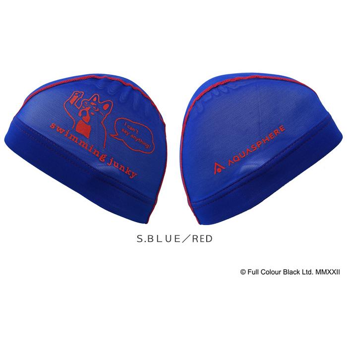2023年新作 メッシュキャップ /スイムキャップ/子供用/大人用/ MP AQUASPHERE（アクアスフィア）SWIM JUNKY MESHCAP :SWIMJUNKY-MESHCAP2 ...