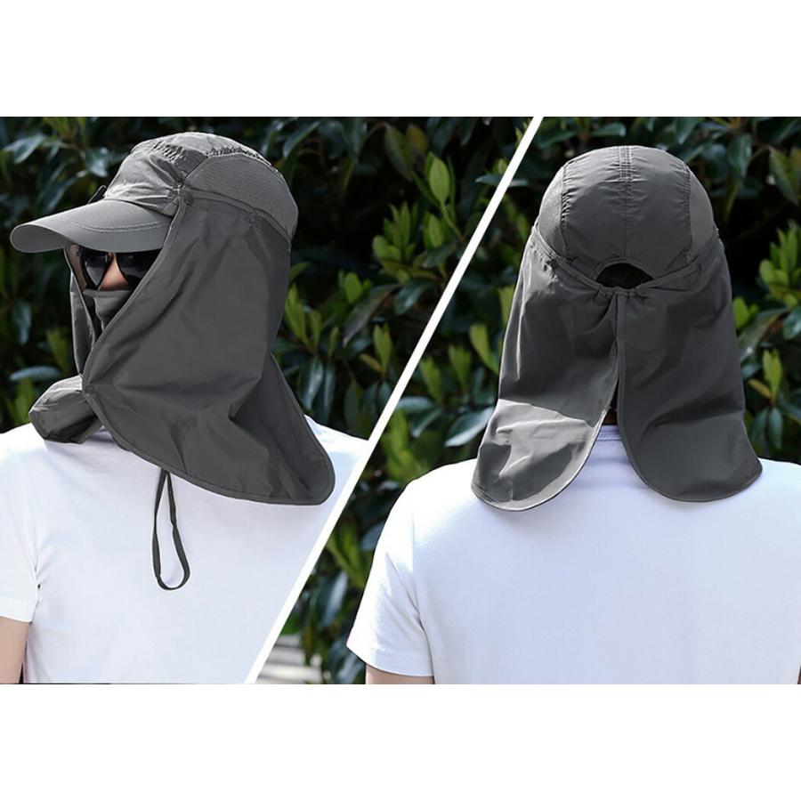 日よけ帽子 レディース 春 ママ メンズ おしゃれ アウトドア 360度 キャップ ネックガード 3way UPF50+ ツバ広 UVケア :hat208:水着ストア - 通販 - Yahoo ...