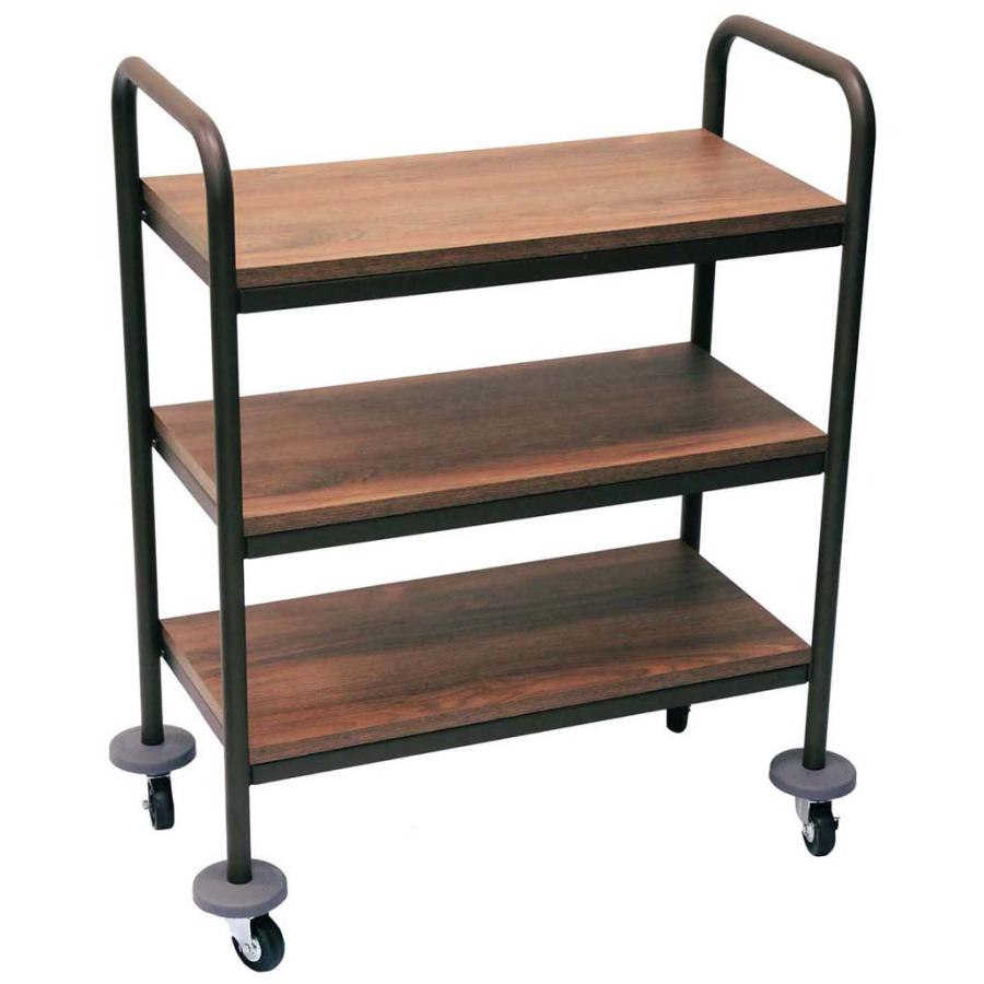 EBM 木目調ビュッフェサービスワゴン : 水回り厨房の五輪 - 通販 - Yahoo!ショッピング