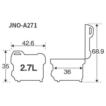タイガー 業務用 電子炊飯ジャー JNO-A271 : 水回り厨房の五輪 - 通販 - Yahoo!ショッピング