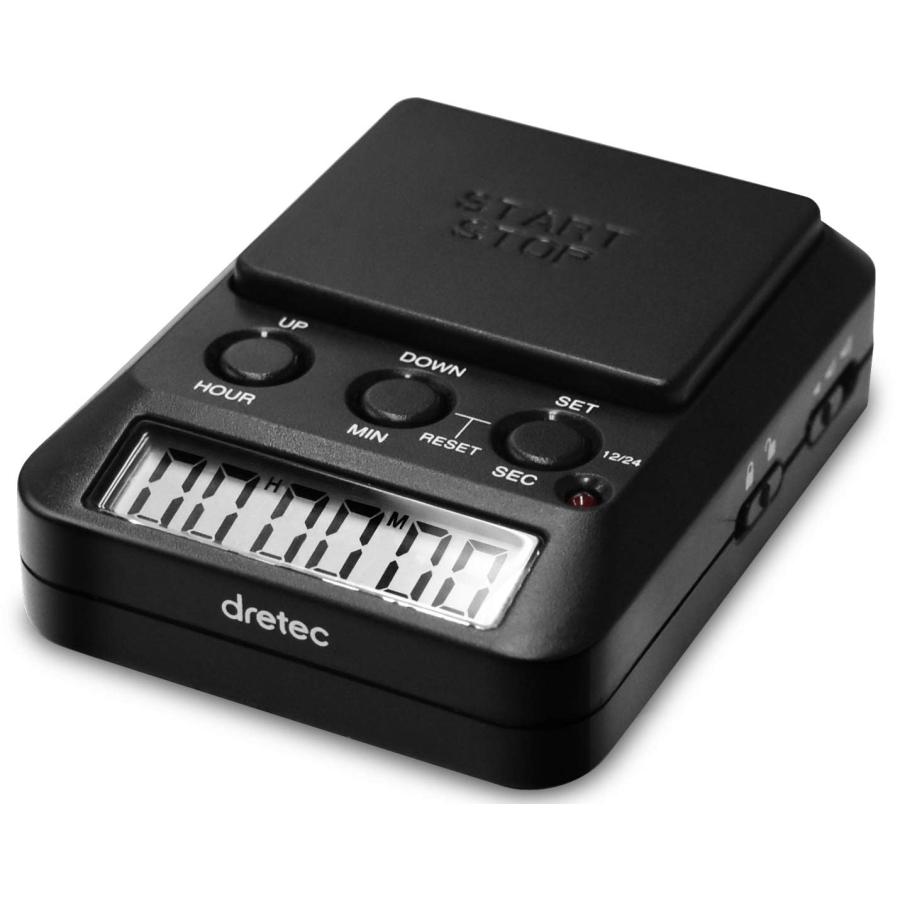 dretec(ドリテック) 勉強タイマー タイムアップ2 消音 T-587BK ブラック : 三潴屋 - 通販 - Yahoo!ショッピング