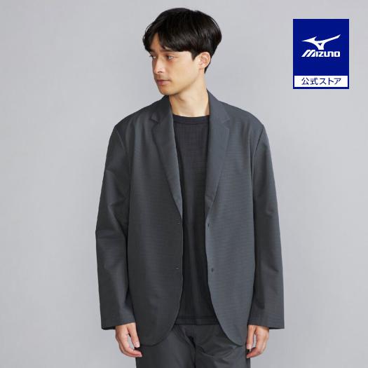 MIZUNO ミズノ公式 エアリーベントテーラードジャケット メンズ アッシュグレー : ミズノ公式オンライン Yahoo!店 - 通販 - Yahoo!ショッピング