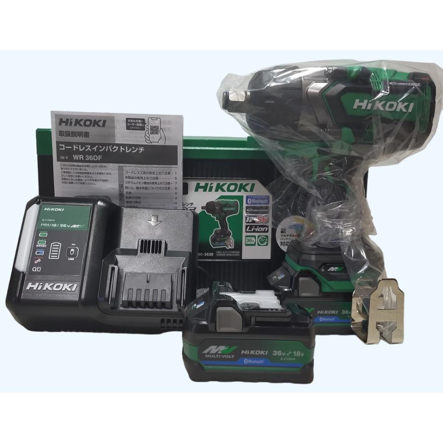 未使用 フルセット HiKOKI 36V マルチボルトコードレスインパクトレンチ WR36DF(2XPSZ) : 水野サイディング - 通販 - Yahoo!ショッピング
