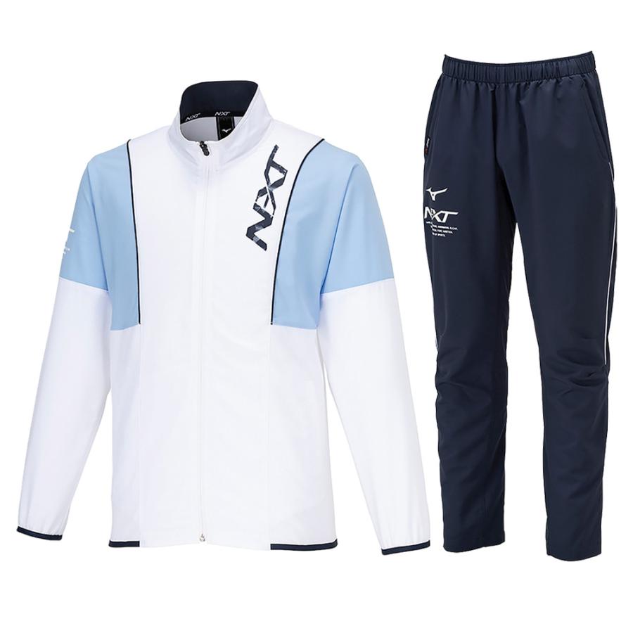 N-XT MIZUNO（ミズノ）限定 ムーブクロスジャケット パンツ 上下セット（32JCB220/32JDB220）スポーツ トレーニング ランニング 吸汗速乾 ユニセックス : ミズシマ ...