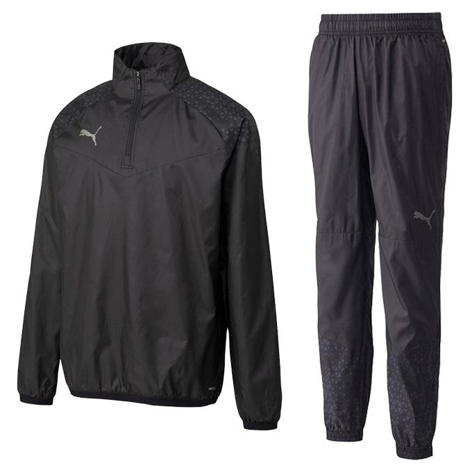 PUMA（プーマ）TEAMCUP ピステトップ パンツ 上下セット（658439/658441）サッカー フットサル 裏地無し 1枚ものトレーニング セットアップ メンズ :658439 ...