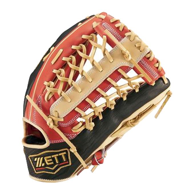 ZETT（ゼット）限定 軟式用グラブ プロステイタス 外野手用（BRGB32447）PROSTATUS 野球 ベースボール 外野用 グローブ 右投げ用 左投げ用 一般用 :BRGB32447 ...