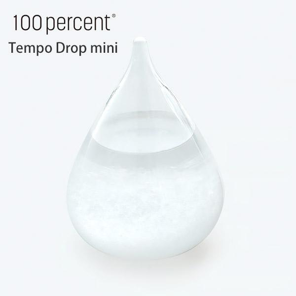 100percent テンポドロップ ミニ TEMPO DROP mini ストームグラス インテイリア 置物 ギフト 母の日 父の日 バレンタイン 誕生日 敬老の日 : MJSOFT ...