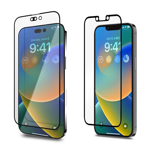 液晶保護 反射や汚れを抑える 艶消しスクリーンプロテクター moshi iVisor AG for iPhone 13/ 14 / 14Pro ...