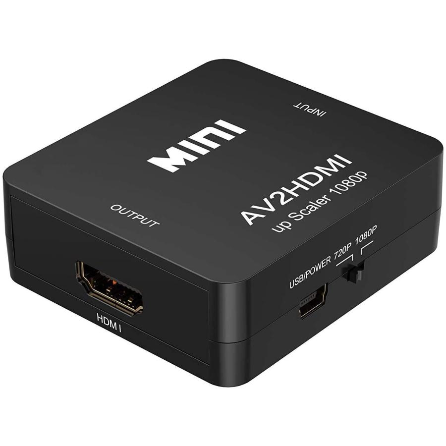 ZOYUBS RCA to HDMI変換コンバーター AV hdmi コンバーター AV to HDMI変換コンバーター AV to HDM : 20240420001658-01821 ...