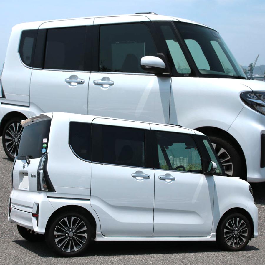 新型 タント LA650S LA660S ウィンドウトリム ドレスアップ アクセサリー エアロ カスタムパーツ DAIHATSU TANTO / CUSTOM : MKCORPORATION ...