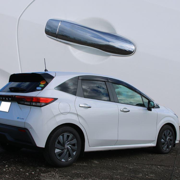 日産 ノート e13 パーツ ドアハンドルガーニッシュ 10P 外装 新型 NOTE E13 e-POWER : MKCORPORATION - 通販 - Yahoo!ショッピング