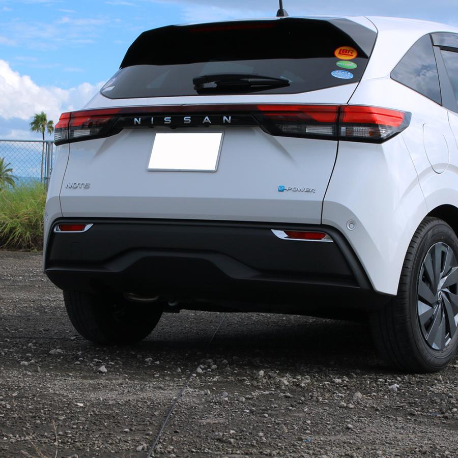 日産 ノート e13 パーツ リアリフレクターガーニッシュ 2P ドレスアップ 外装 カスタムパーツ 新型 NOTE E13 e-POWER : MKCORPORATION - 通販 ...