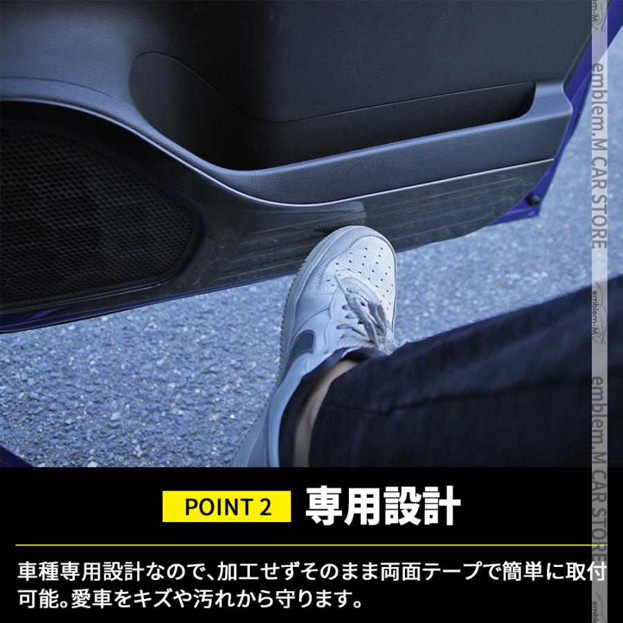 日産 ルークス B4系 パーツ ekクロススペース B30系 ドアキックガード 2P 選べる2カラー ステンレス製 新型 roox ek :car-n-rx-1511 ...