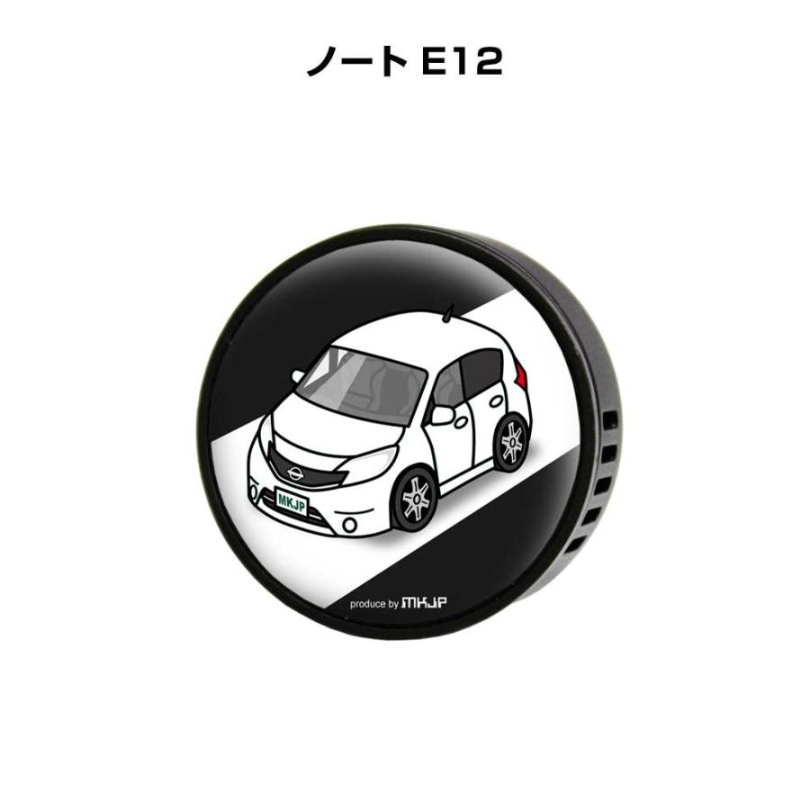 芳香剤 車 エアコン吹き出し口 エアコン 車好き 消臭 ノート E12 （フレーバー1個付き） : ドレスアップパーツショップMKJP - 通販 - Yahoo!ショッピング