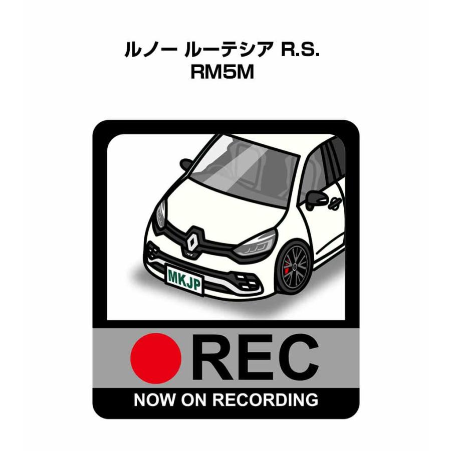 MKJP ドラレコステッカー 2枚入り 外車 ルノー ルーテシア R.S. RM5M ゆうメール送料無料 : ドレスアップパーツショップMKJP - 通販 - Yahoo!ショッピング