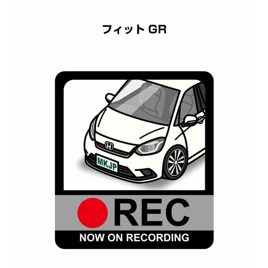 MKJP ドラレコステッカー 2枚入り ホンダ フィット GR ゆうメール送料無料 : ドレスアップパーツショップMKJP - 通販 - Yahoo!ショッピング