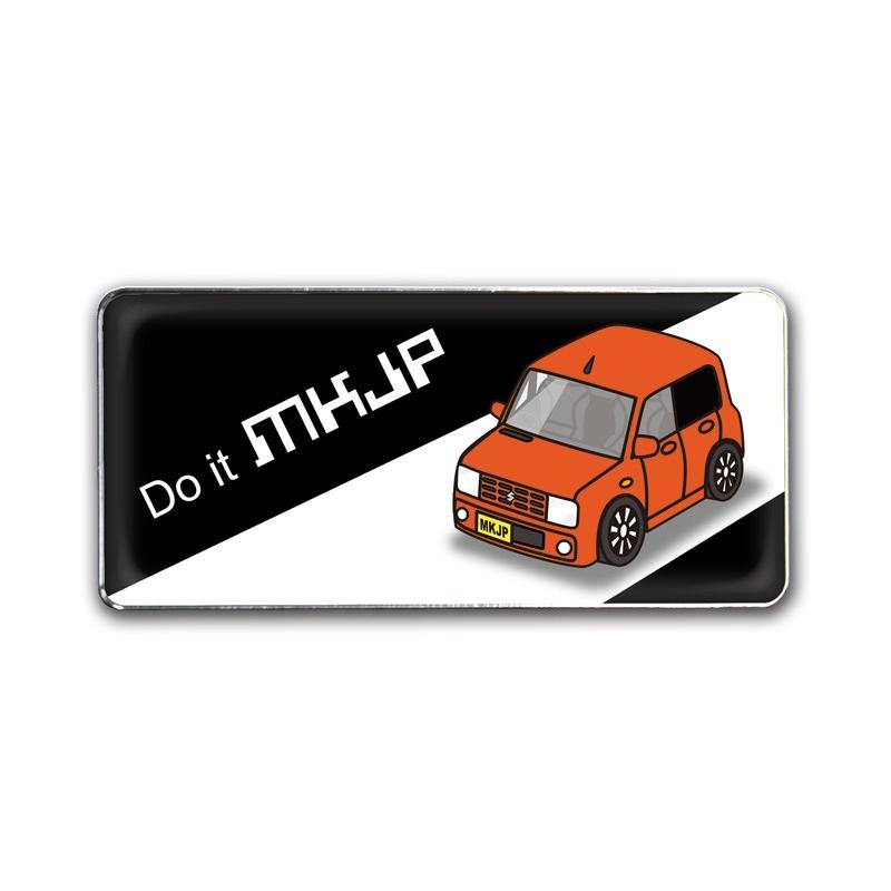 MKJP エンブレム 2個入り スズキ ラパン HE21 ベース：ブラック 車カラー：オレンジ ゆうメール送料無料 : ドレスアップパーツショップMKJP - 通販 - Yahoo!ショッピング